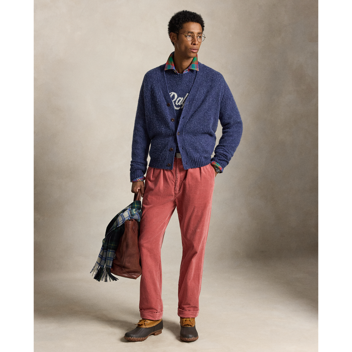 RALPH LAUREN Relaxed Fit Corduroy Trousers